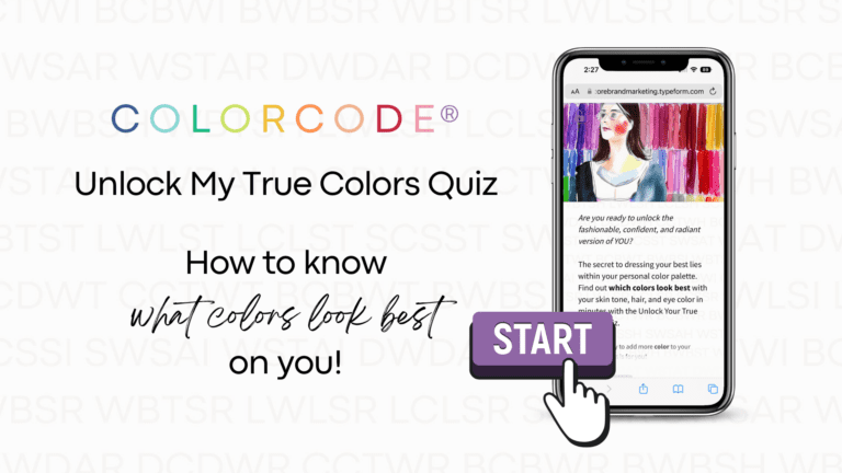 What Colors Should I Wear For My Seasonal Type: 4 Palettes - COLORCODE ...